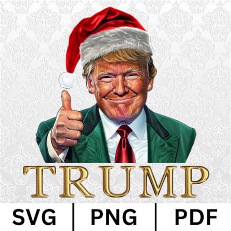 Cartoon Donald Trump Svg Etsy