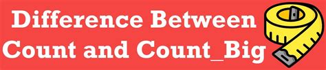 Sql Server Difference Between Count And Countbig Sql Authority