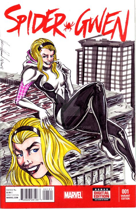 Sexy Spider Gwen Sketchcover By Hdub7 On DeviantArt