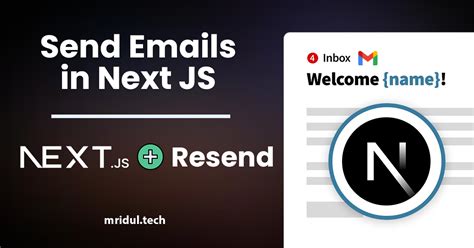 How To Send Emails In Next Js For Free Using Resend Mridultech