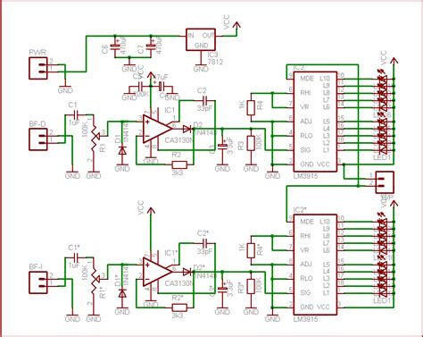 Vu Meter Stereo Circuit Under Repository Circuits 46315 Next Gr