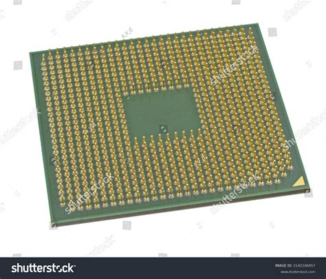 Modern Cpu Isolated On White Background Stock Photo 2142106457 Shutterstock
