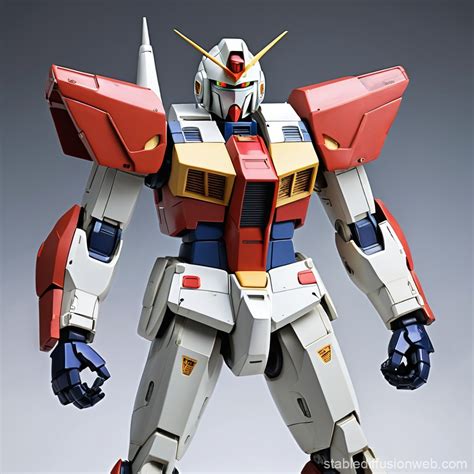 Rx 78 2 Gundam Anime Mobile Suit Stable Diffusion Online