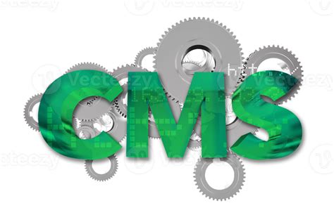 Cms Content Management System 3d Concept 25276060 Png