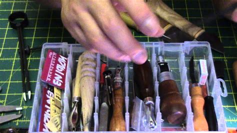 Инстументы для работы по коже Youtube