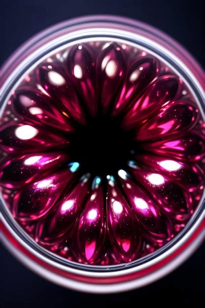 Premium Ai Image Ruby Crystal Close Up Macro Shot Photo Texture Background Wallpaper