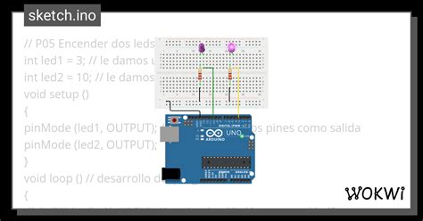 Practica5 Wokwi ESP32 STM32 Arduino Simulator