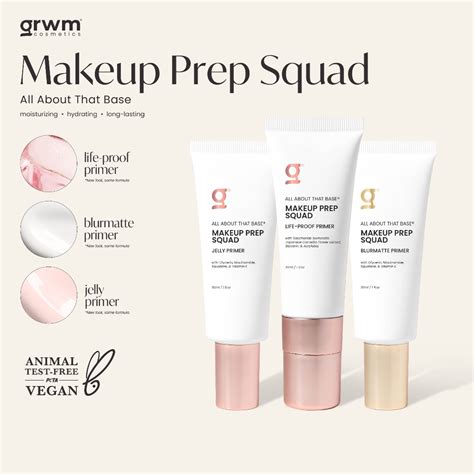 Grwm Cosmetics Makeup Prep Squad Primer Shopee Philippines
