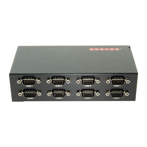 8 Port Usb To Serial Db9 Industrial Rs232 Adapter 15kv Esd And Surge