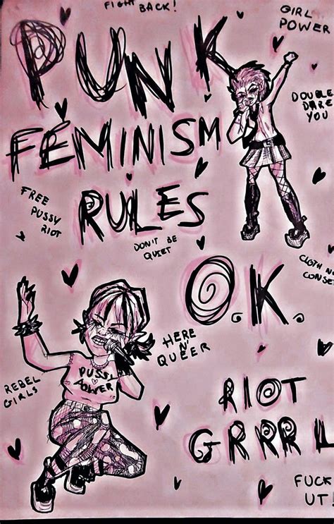 Riot Grrrl Poster En 2024 Art Dessin Art Dessin
