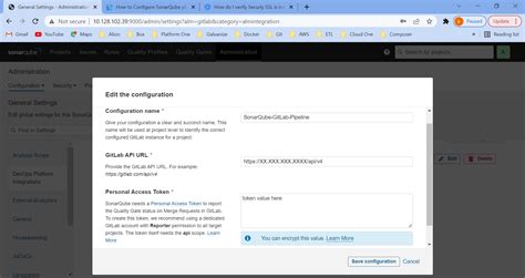 Integrating Gitlab And Sonarqube Sonarqube Server Community Build Sonar Community
