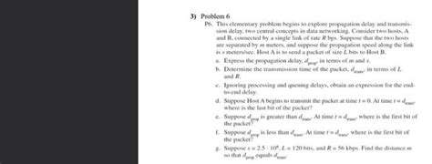 Solved 3 Problem 6 P6 This Elementary Problem Begins To