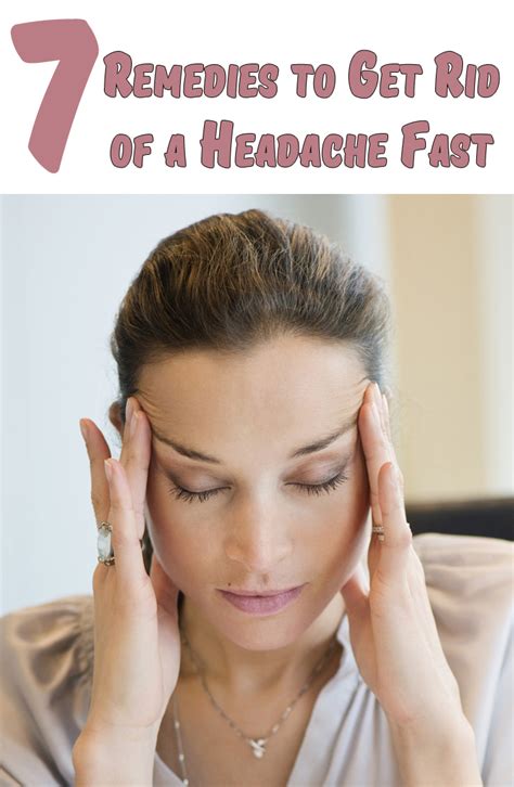 7 Remedies To Get Rid Of A Headache Fast Healthamania