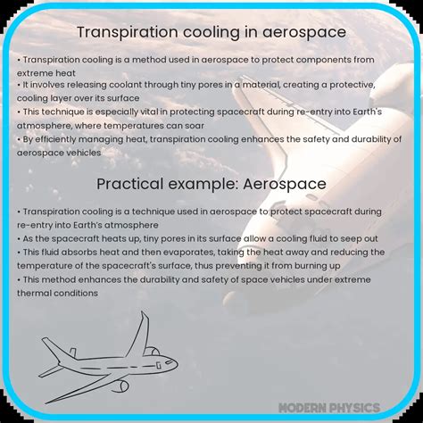 Transpiration Cooling Aerospace Innovation Thermal Regulation And Efficiency