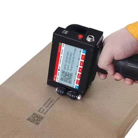 Handheld Inkjet Batch Coding Machine Seal And Pac