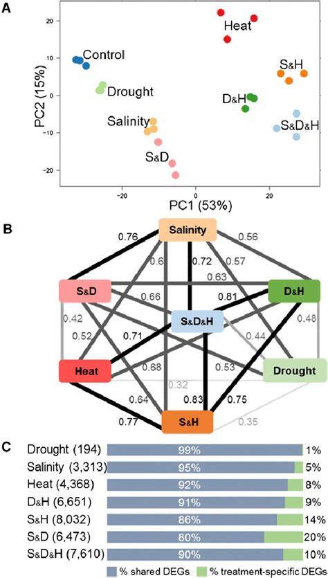 Stress Transcriptome Profile A Principal Component Pc Analysis Of
