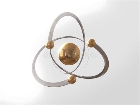 Science Atom Molecular Dna Model Structure Stock Illustration