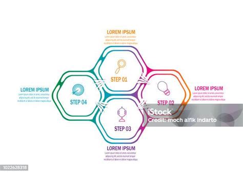 워크플로 프로세스 현대 개념 디자인 벡터와 프레 젠 테이 션에 대 한 크리에이 티브 타임 라인 Infographic 템플릿 요소 그래프에 대한 스톡 벡터 아트 및 기타