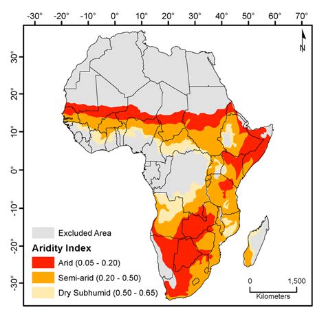 Dryland Ecosystems Included In This Paper The Aridity Index Ai Download Scientific Diagram