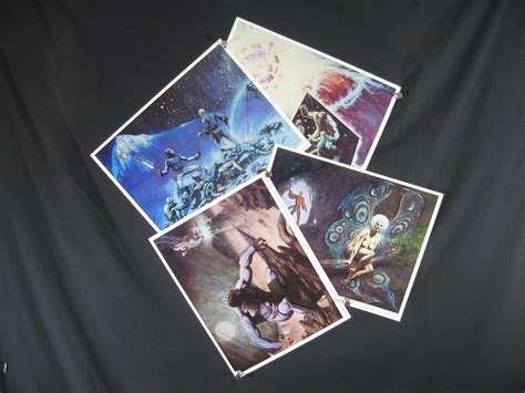 Jim Starlin Portfiolio Metamorphosis Odyssey 4 Plates Comic