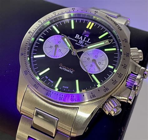 Ball Engineer Hydrocarbon Racer Chronograph Panda Dial Swiss Automatic