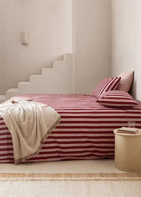 Bettbezug Aus Baumwoll Perkal Mit Kodakstreifen Für 150 Cm Bett Home