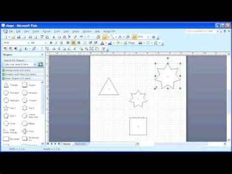 Microsoft Visio Working With Shapes Microsoft Applications Microsoft Visio Process Map