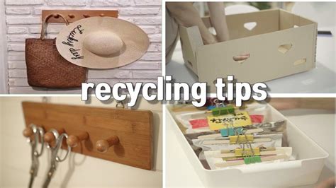 Sub돈 안들이고 재활용으로 정리수납recycling Tips제로웨이스트 Youtube