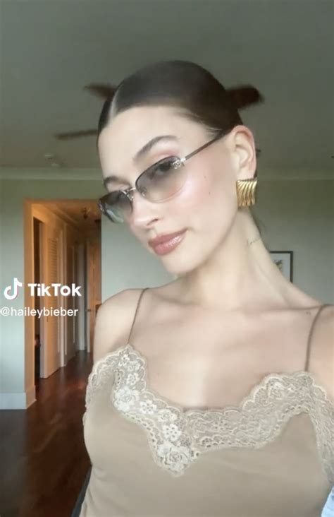 Hailey Bieber Rocks A Y K Look