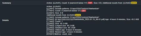file monitoring as a cluster service troubleshooting checkmk community