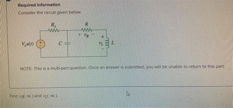 solved required information consider the circult given below