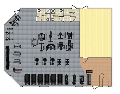 Gym Layout Timber Town Fitness Gym Estacada Oregon