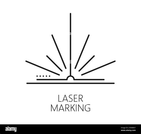 Laser Marking Machine Stock Vector Images Alamy