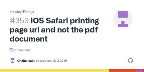 ios safari printing page url and not the pdf document · issue 353 · crabbly print js · github