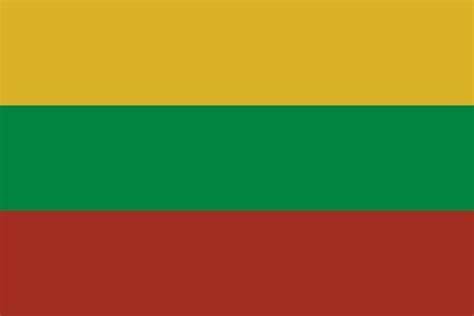 Lithuanian Flag Of Lithuania Free Vector 21788481 Vector Art At Vecteezy