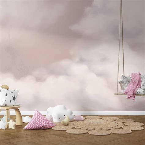 Cloud Wall Mural Etsy