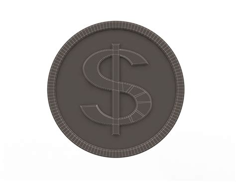 3d Printed Dollar Gold Coins By Xaqani Ahmadov Pinshape