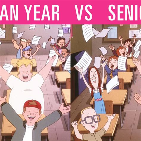 High School Freshman Cartoon