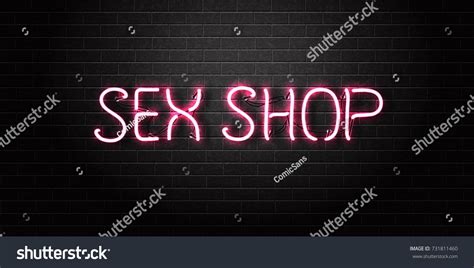 Vector Realistic Isolated Neon Sign Pink Stock Vector Royalty Free 731811460 Shutterstock