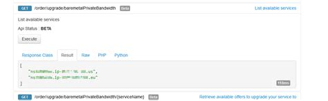 Upgrading And Downgrading Private Bandwidth Vrack Via Ovhcloud Api Support Guides