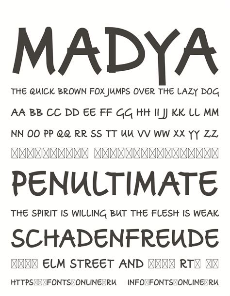 Madya Font