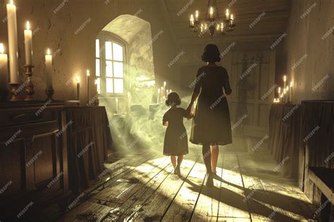 Premium Photo Mother And Daughter Going To The Candle Making Wor