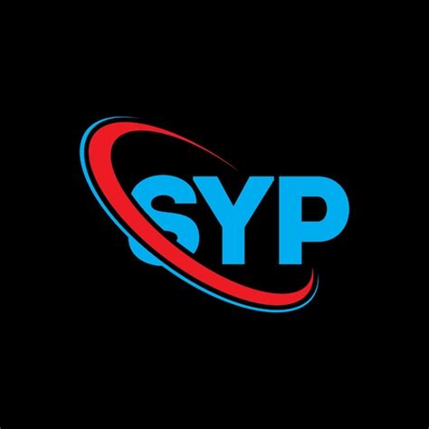 Premium Vector Syp Logo Syp Letter Syp Letter Logo Design Initials Syp Logo Linked With Circle