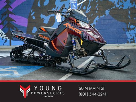 2025 Polaris® Boost Rmk Khaos 165 Premium Matte Dark Cherry Young Powersports Of Logan