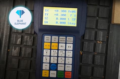 Display The Step Mode Function In DSP B Control System Blue Elephant CNC