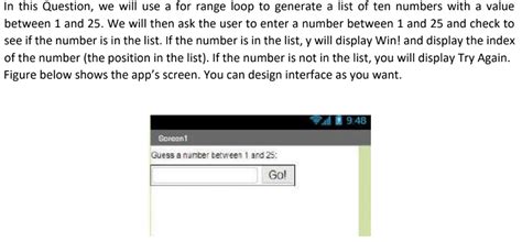 Solved In This Question We Will Use A For Range Loop To