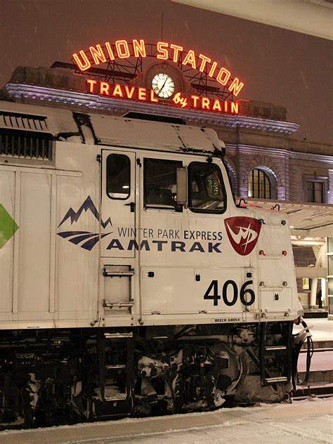 Winter Park Amtrak Train Station Ski Train Returns For Trips To Winter