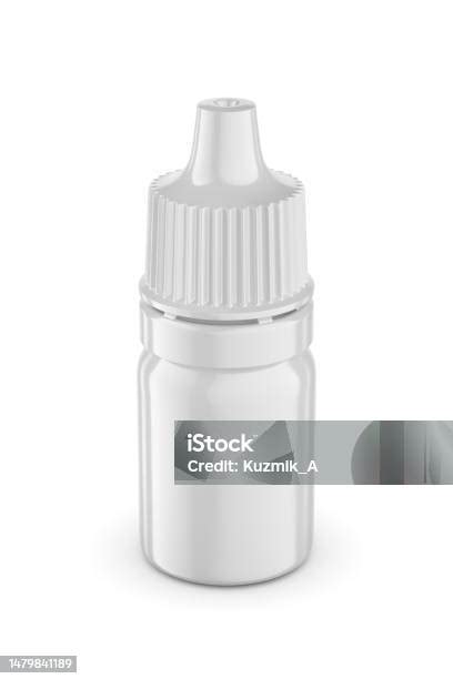 흰색으로 분리된 빈 흰색 약 플라스틱 스포이드 병 3d 렌더링 액체에 대한 스톡 사진 및 기타 이미지 액체 전자담배 0명
