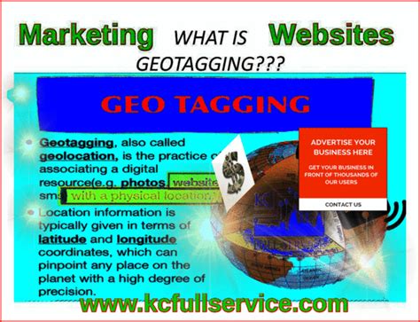 Geo Tagging Websites And Marketing Website Design
