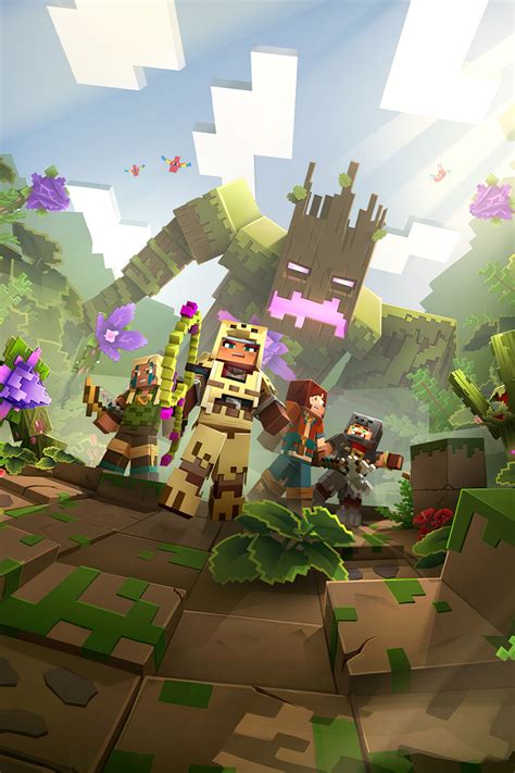 Welcome To Realms Plus Minecraft Minecraft Wallpaper Minecraft